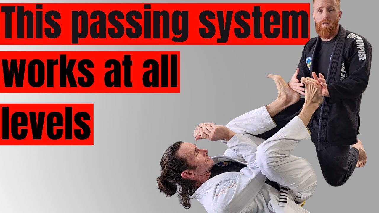 How to Do Open Guard Passing for BJJ White Belts - YouTube