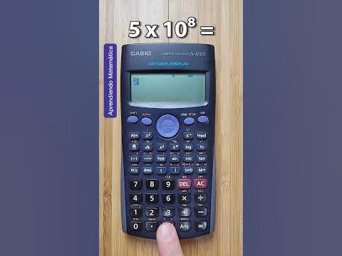 Para qué SIRVE la tecla x10^x en la CALCULADORA CIENTÍFICA 🤔/ De NOTACIÓN CIENTÍFICA a DECIMAL ...