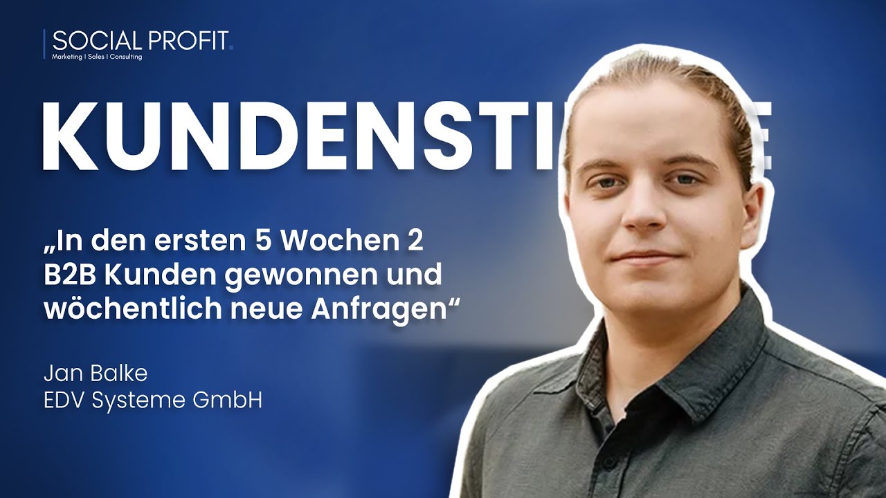 Kundenerfahrung mit Social Profit GmbH - Jan Balke EDV Systeme GmbH ...
