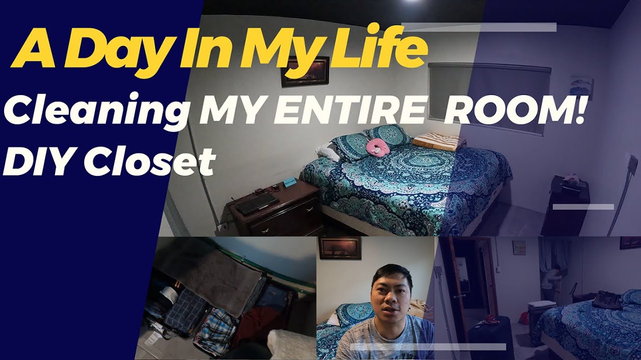 A Day in my Life | CLEANING MY ENTIRE ROOM! - YouTube