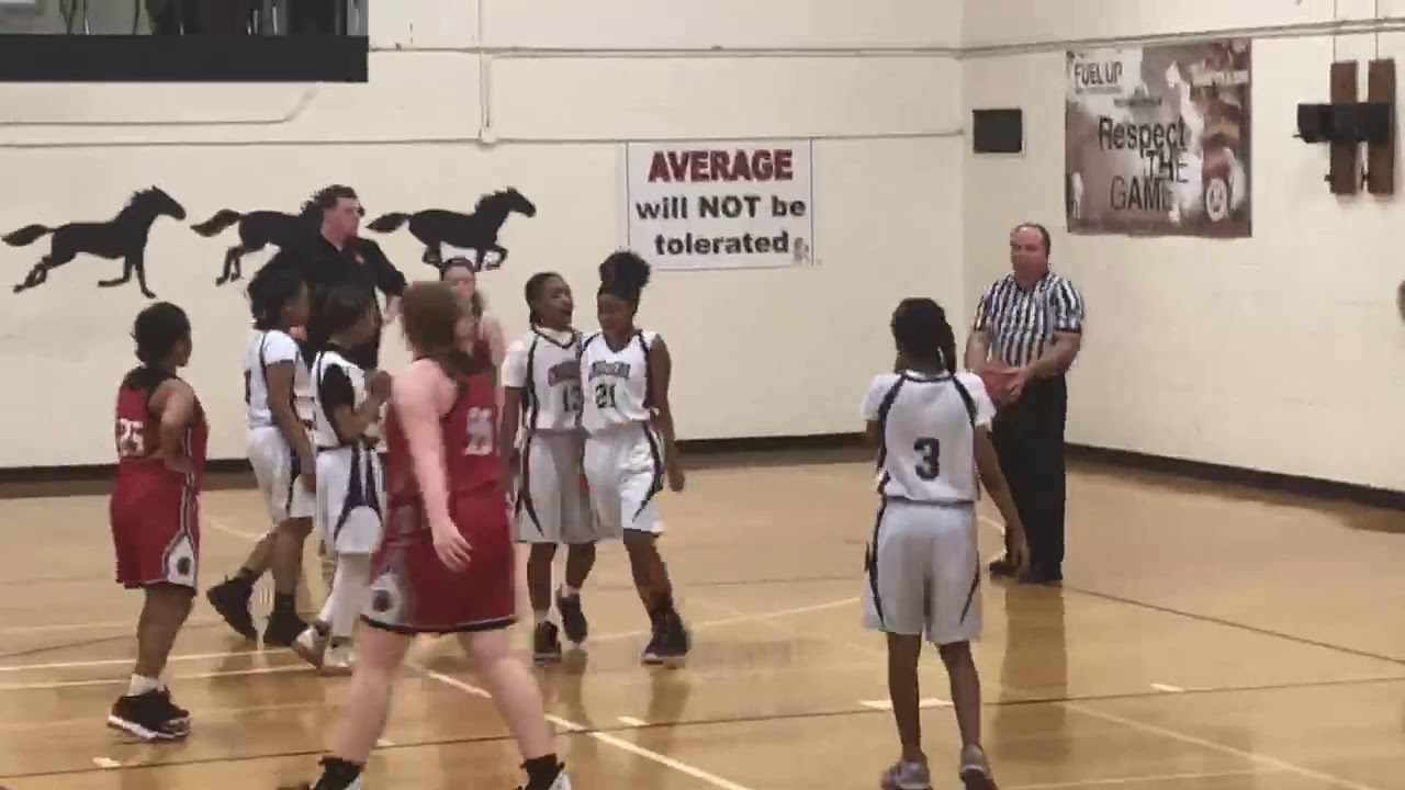 Riley 1rst basketball season - YouTube