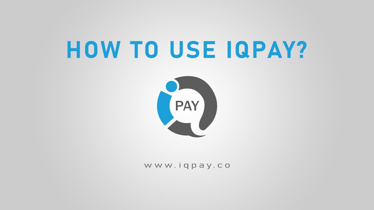 How to use IQ PAY? - YouTube