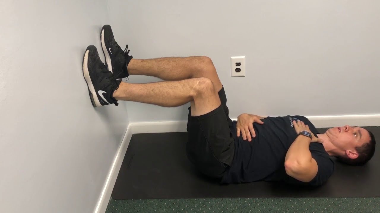 90 90 Breathing Exercise Livonia Chiropractor YouTube