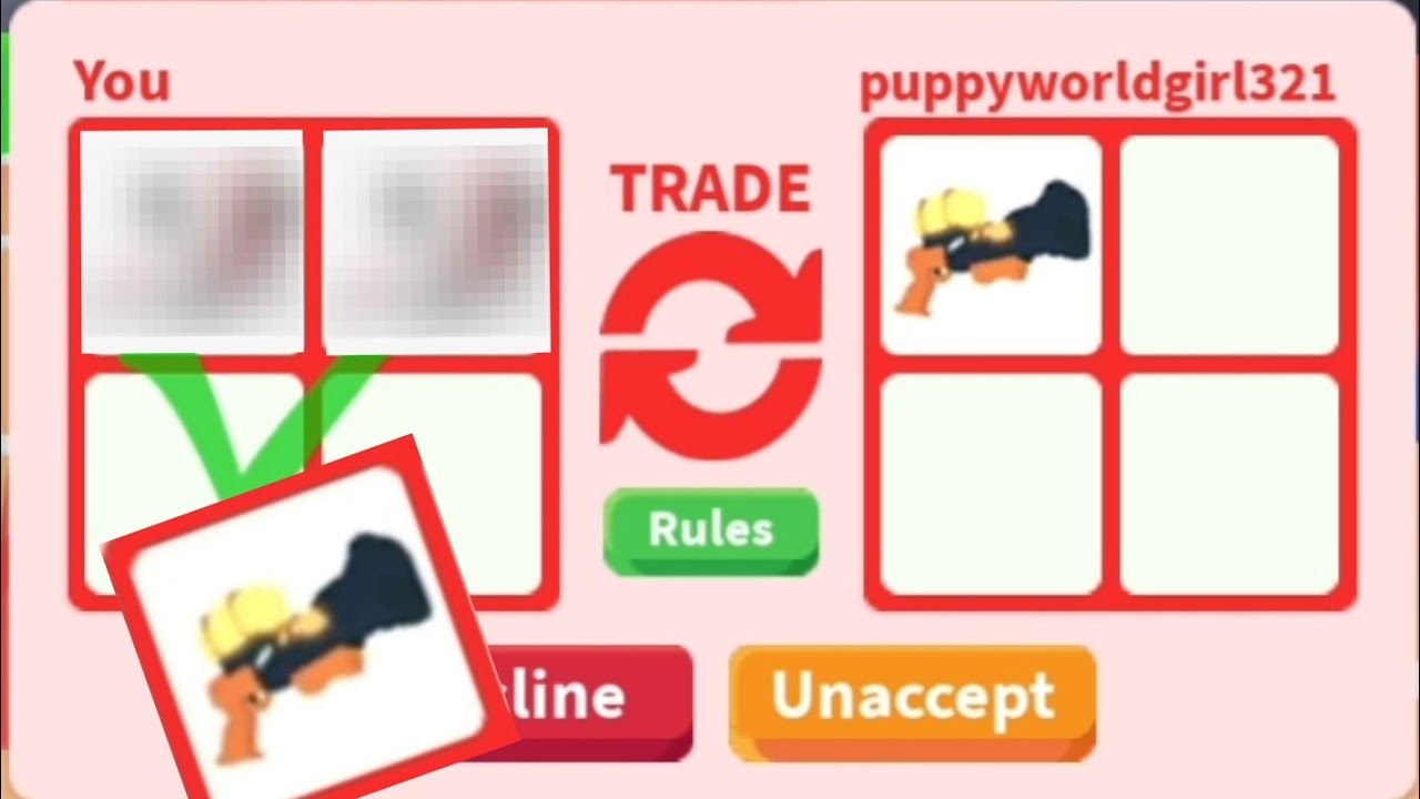 I TRADED THESE 2 ITEMS FOR A CC!! ADOPT ME! - YouTube