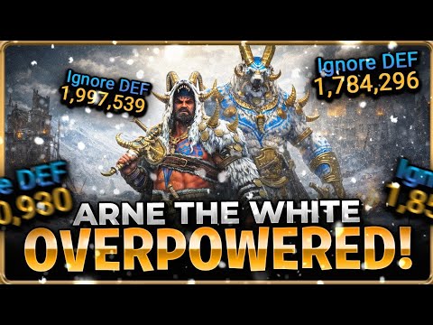 I'M SPEECHLESS! Arne The White Is NEXT LEVEL Raid: Shadow Legends [Test Server]