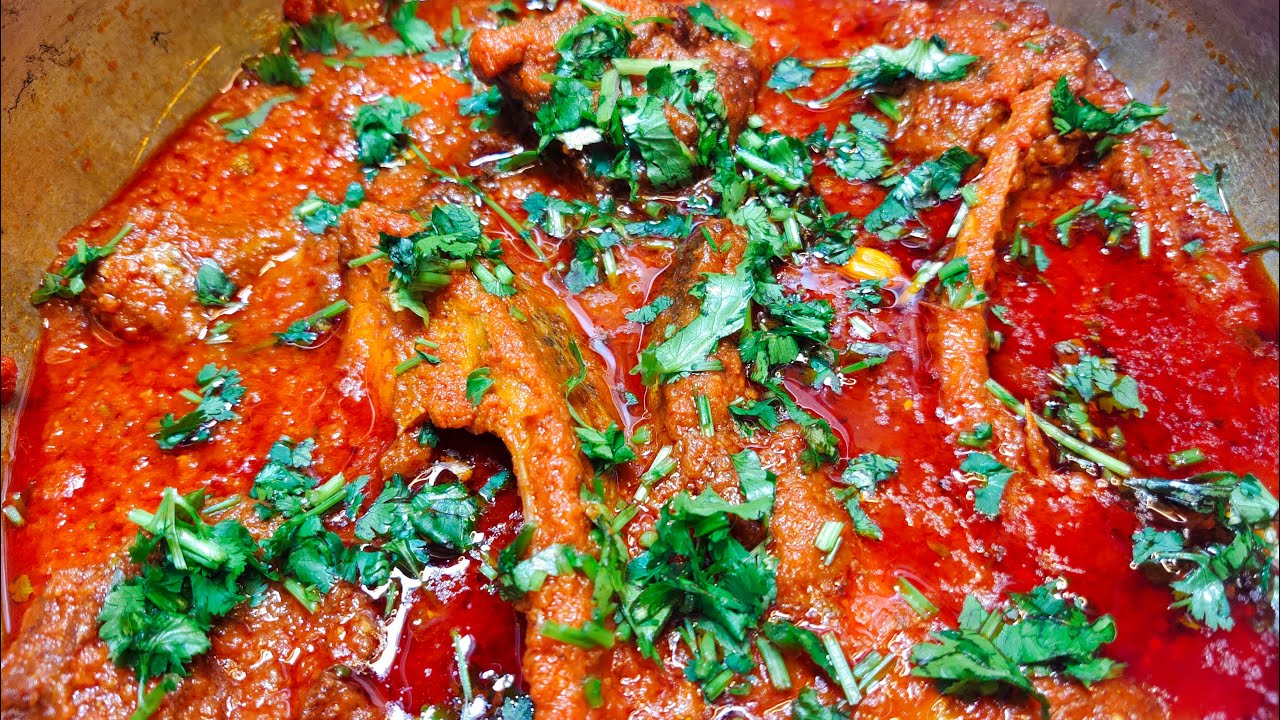 Tamatar te Gaad - Kashmiri Fish curry- Kashmiri tomato with fish ...