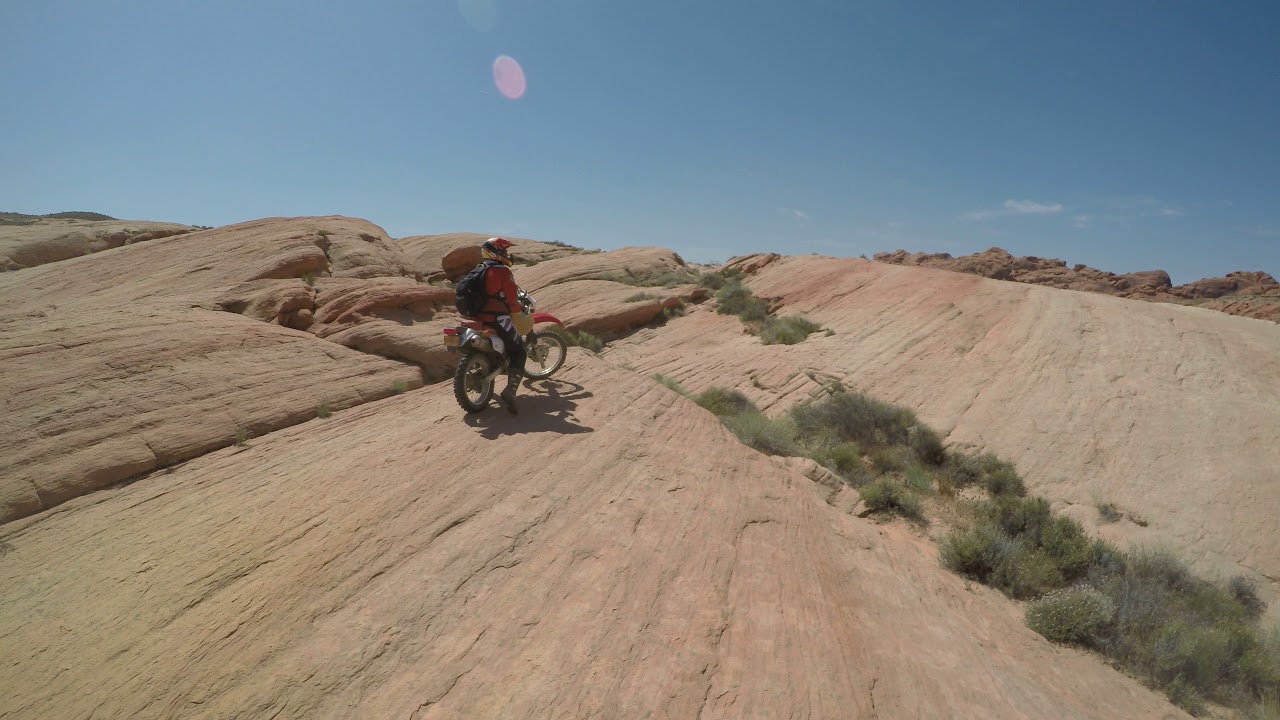 Valley of Fire Overton Wash 04-17 Moto - YouTube