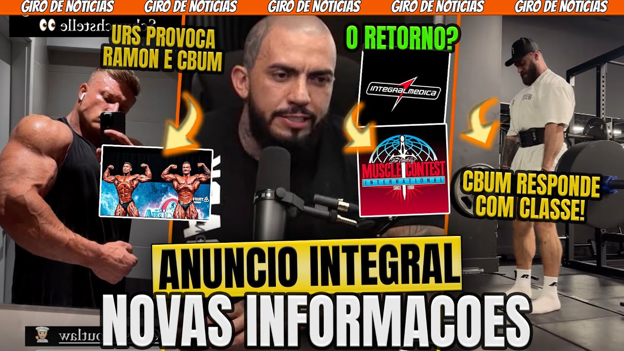 ANUNCIO INTEGRAL MEDICA NOVAS INFORMACOES! URS PROVOCA RAMON E CBUM ...