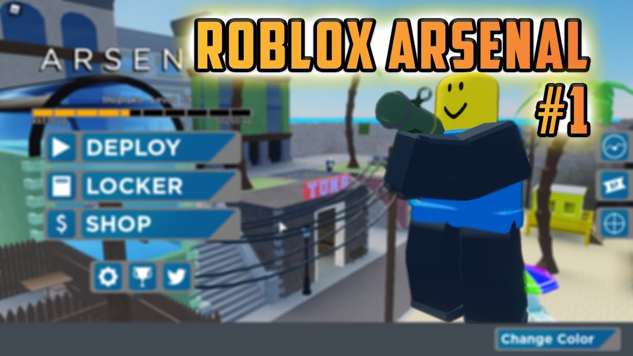 Roblox Arsenal Gameplay #1 - YouTube