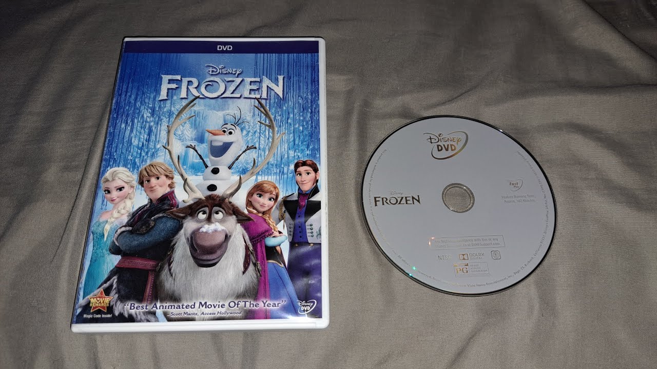 Opening to Frozen 2014 DVD (Main Menu Option) - YouTube