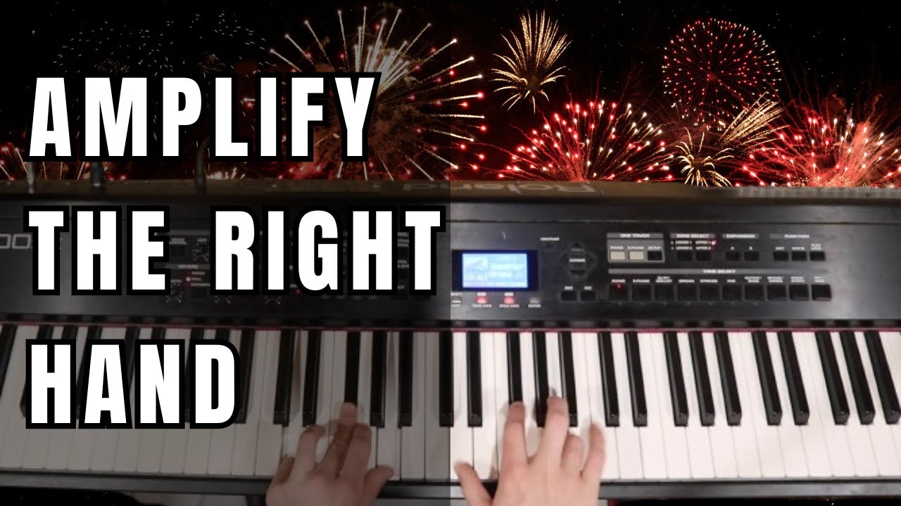 Use this right hand technique for ANY song on piano (Quick Trick using ...
