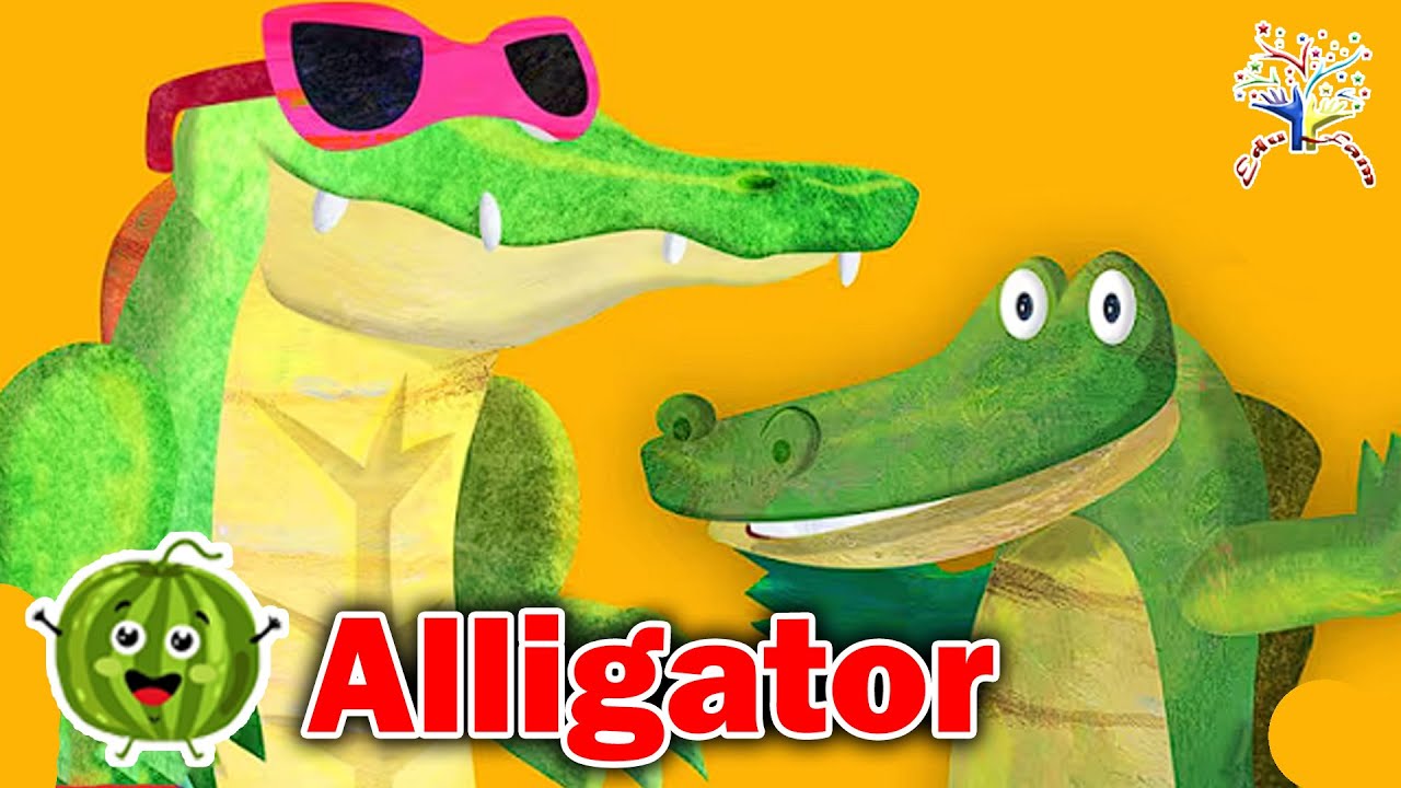 The Animal Sounds Song || Alligator || Kids Nursery Rhymes | Best ...