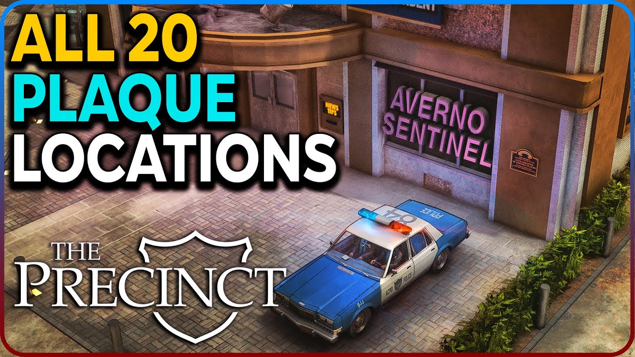 All Plaque Locations (Historian Trophy) The Precinct - YouTube