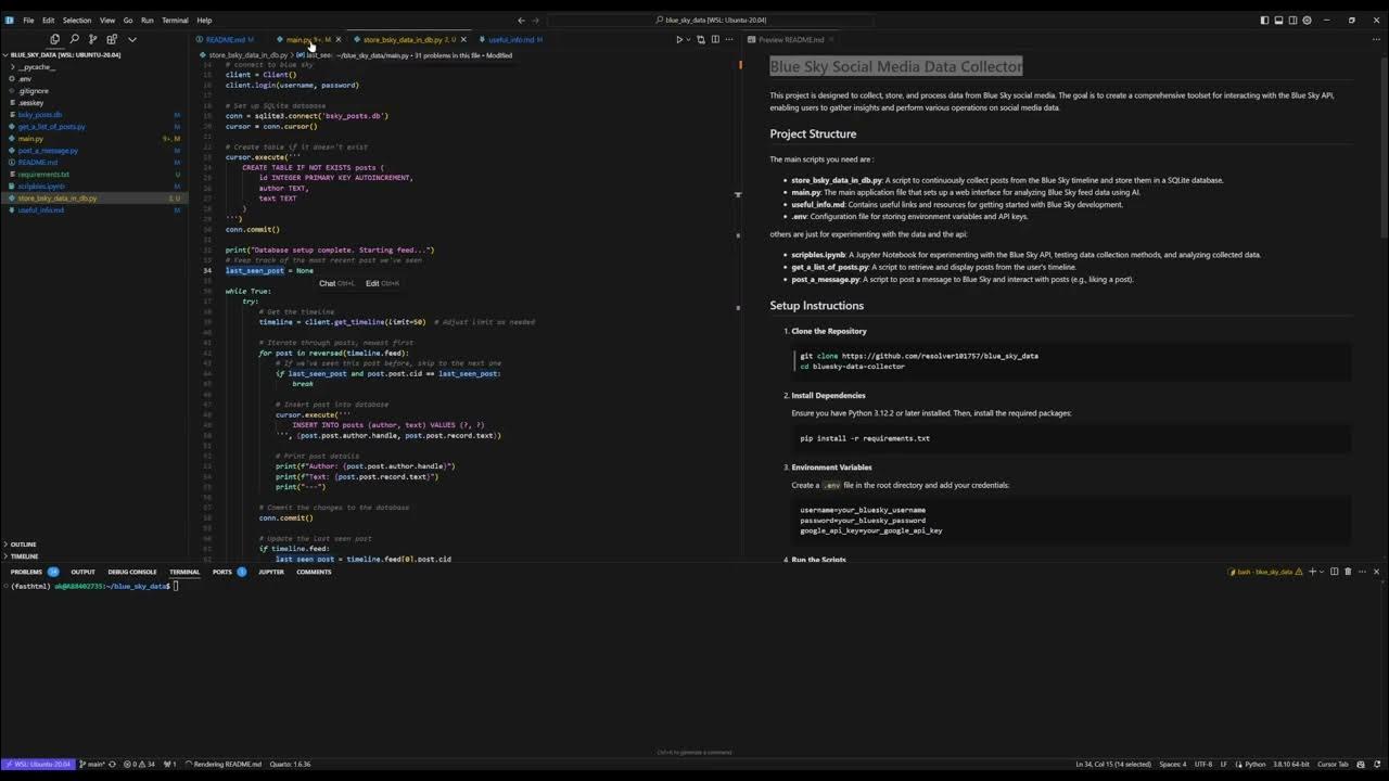 BlueSky Analyzer using FastAI, Gemini and Python - YouTube