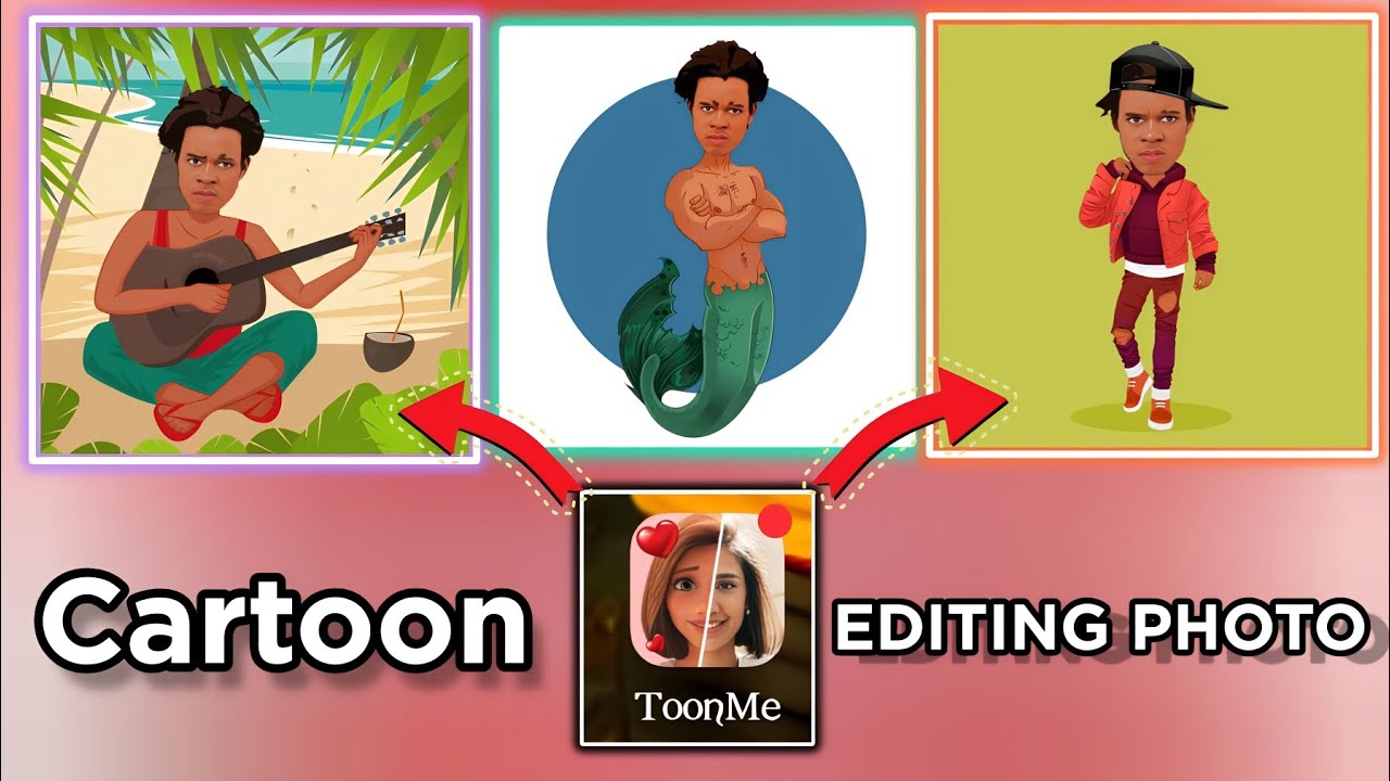 Top 3 New cartoon Editing photo viral tutorial Editing content | ToonMe ...