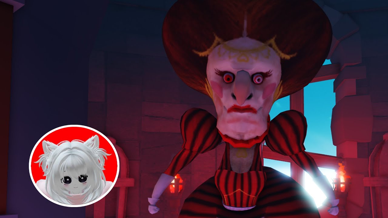 ROBLOX Gameplay Walkthrough - HARD MODE ESCAPE EVIL QUEEN! (OBBY) # ...