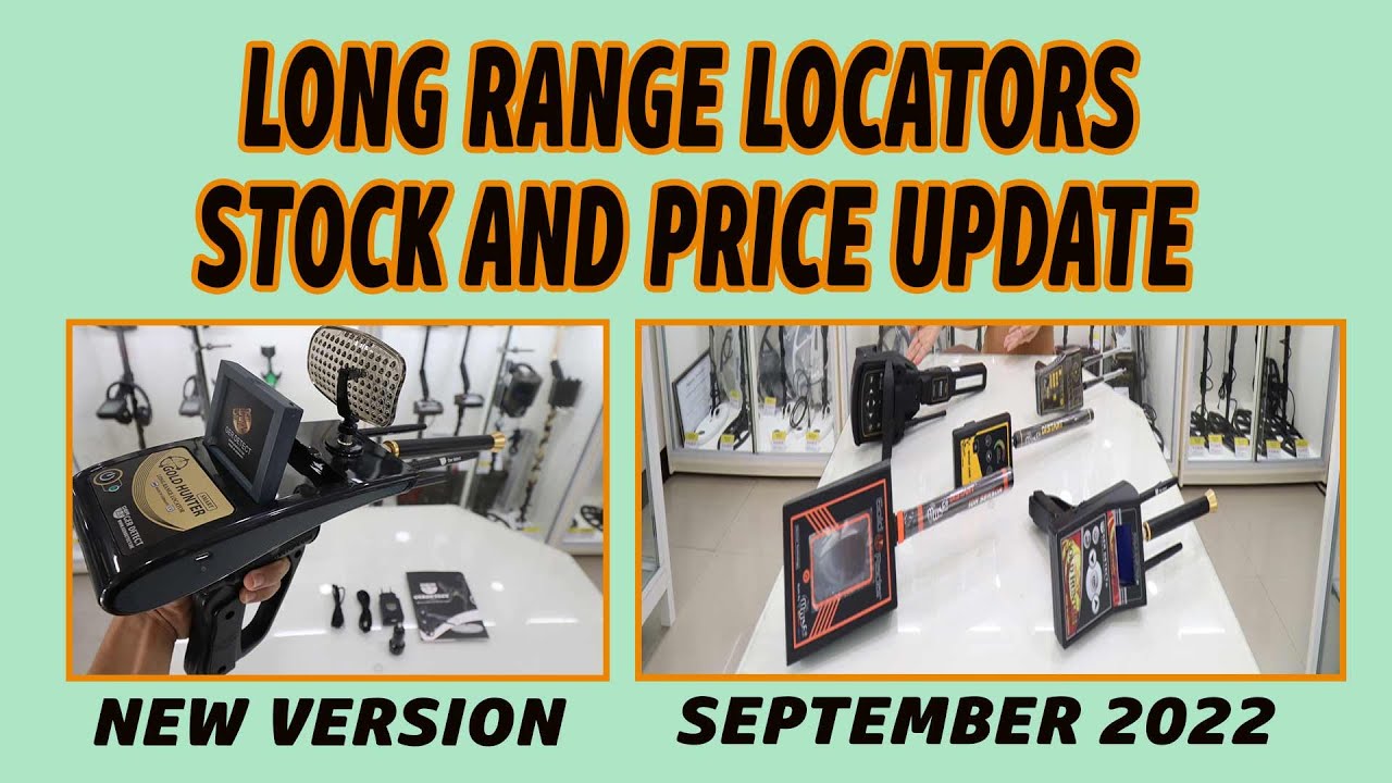LONG RANGE LOCATORS | STOCK AND PRICE UPDATE | SEPTEMBER 2022 - YouTube