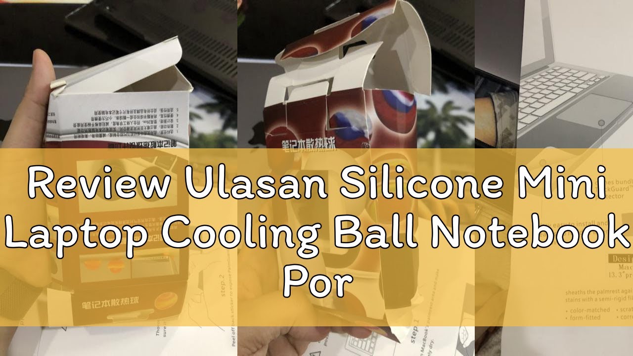 Review Ulasan Silicone Mini Laptop Cooling Ball Notebook Portable ...