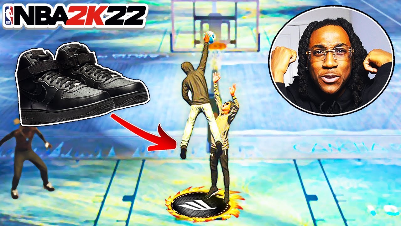 BLACK AF1S + BEST SLASHER BUILD In NBA 2k22.. - YouTube