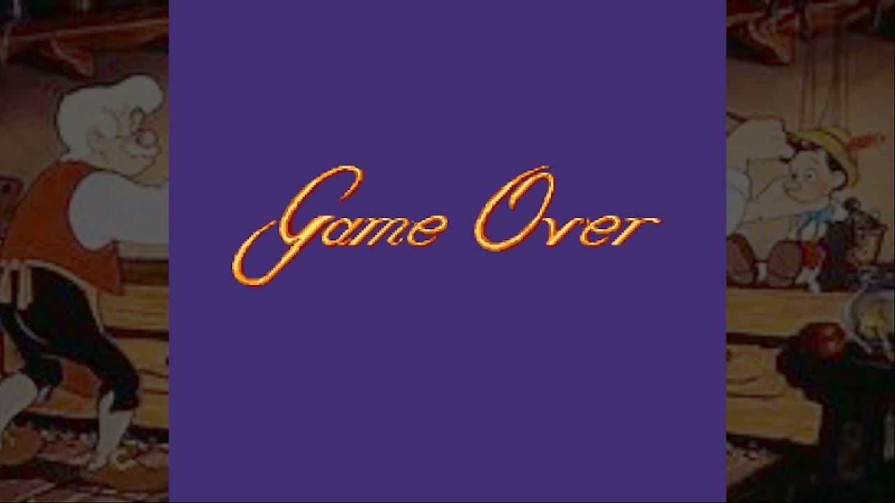 Disney's Pinocchio - Game Over (SNES) - YouTube