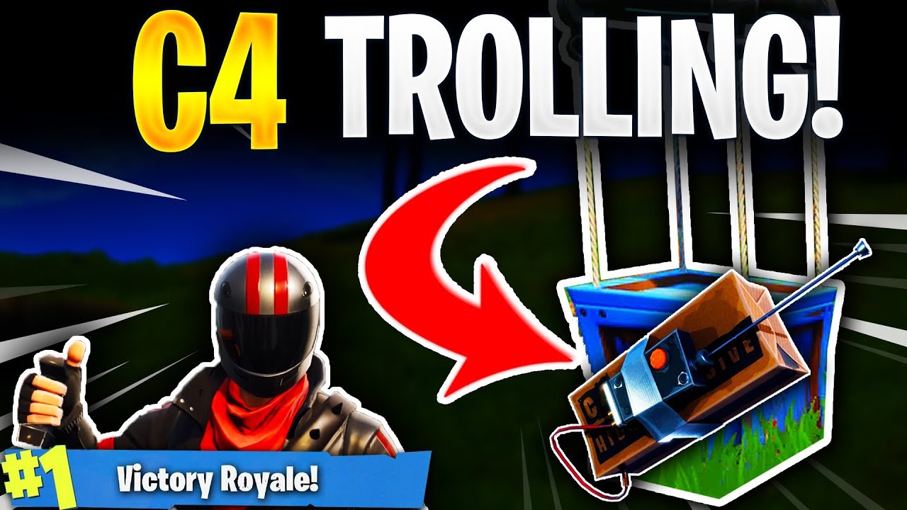 TROLLING with *NEW* REMOTE EXPLOSIVE! (Fortnite Battle Royale Gameplay ...