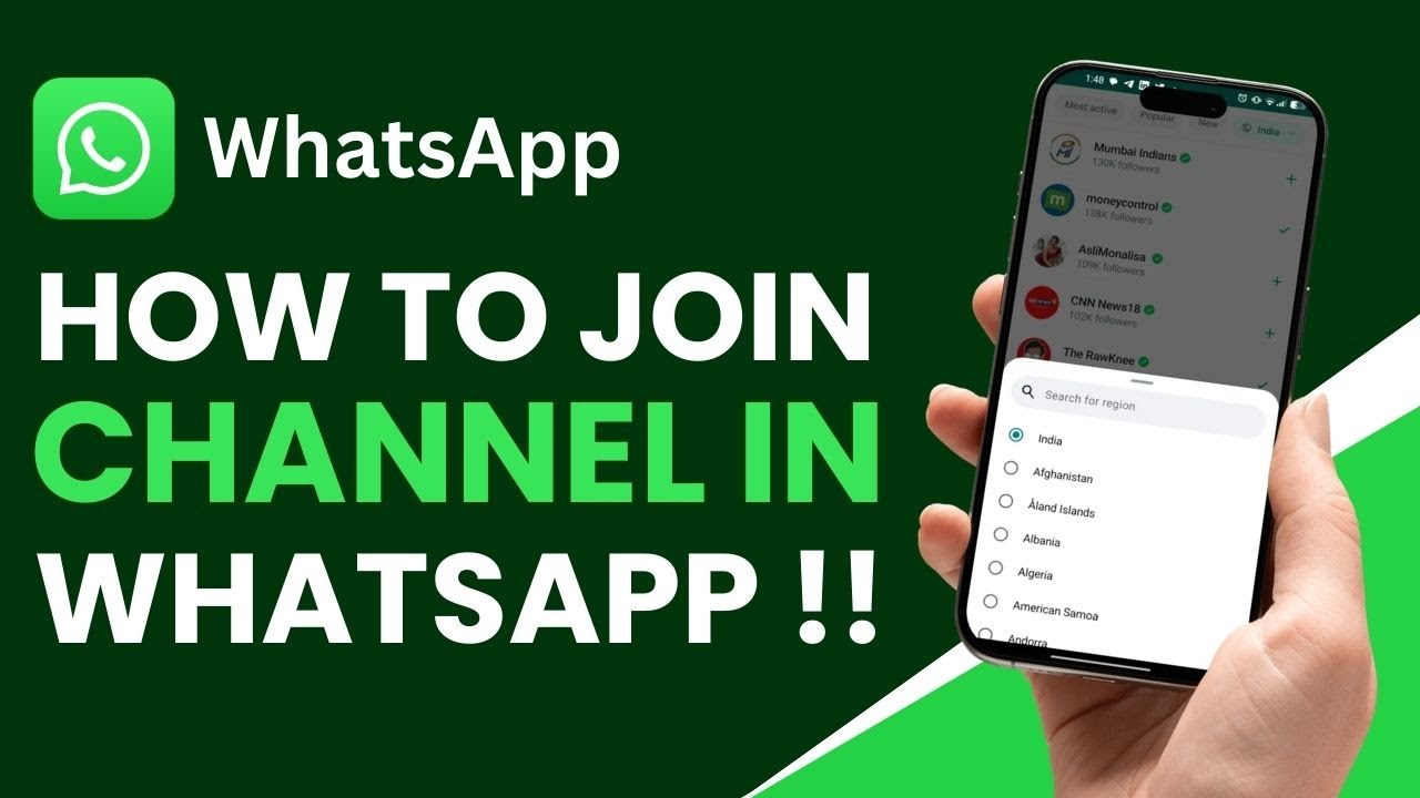 How to Join Channel in WhatsApp | Easy Guide ! - YouTube