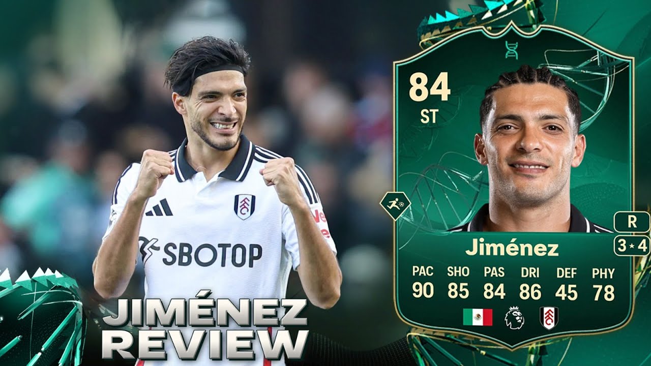 ¡RAUL ESTÁ DE REGRESO! 😍 84 RAUL JIMENEZ FC 25 EVOLUCION REVIEW - YouTube