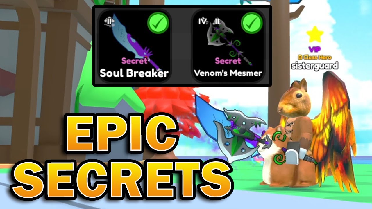 EPIC SECRETS - Locations and Stats of the Best Swords in Sword Fighters ...