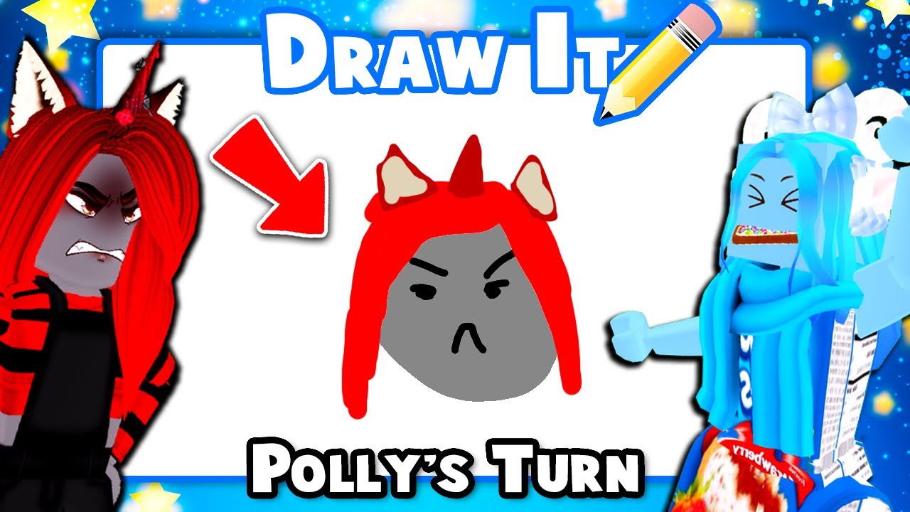 Playing DRAW IT With Polly! (Roblox) - YouTube