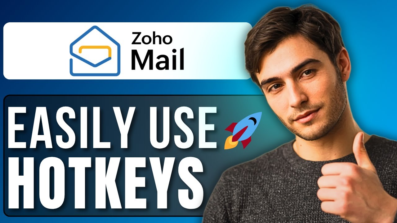 How to Use Hotkeys in Zoho Mail | Step-by-Step Tutorial - YouTube
