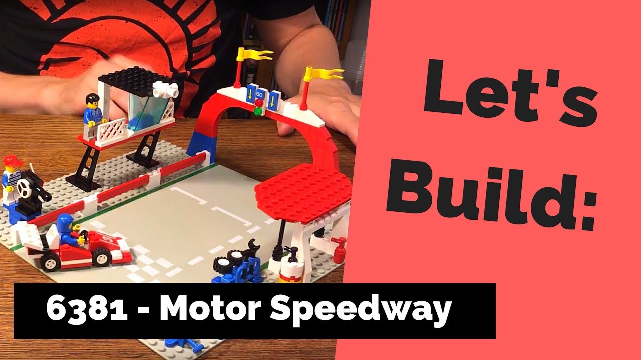 Let's Build: LEGO 6381 Motor Speedway [Review] - YouTube