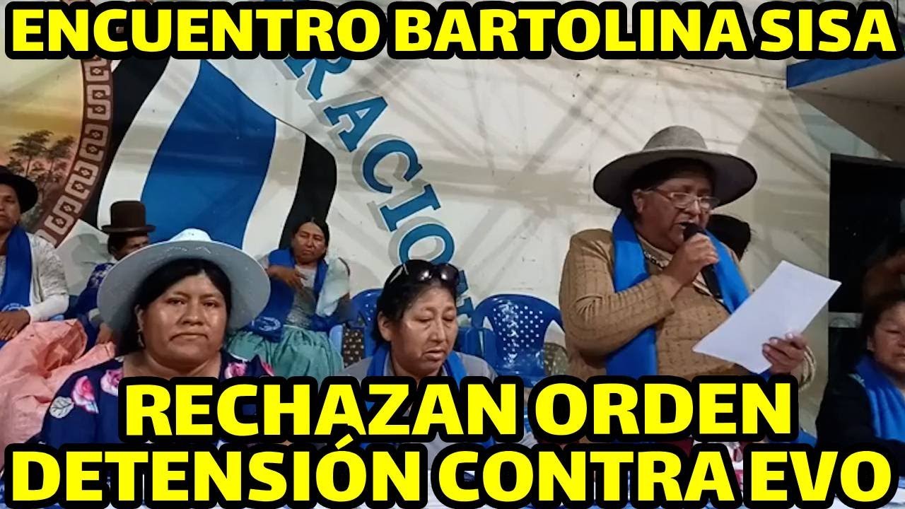 CONFEDERACIÓN MUJERES CAMPESINAS BARTOLINA SISA RECHAZAN CUALQUIER ...