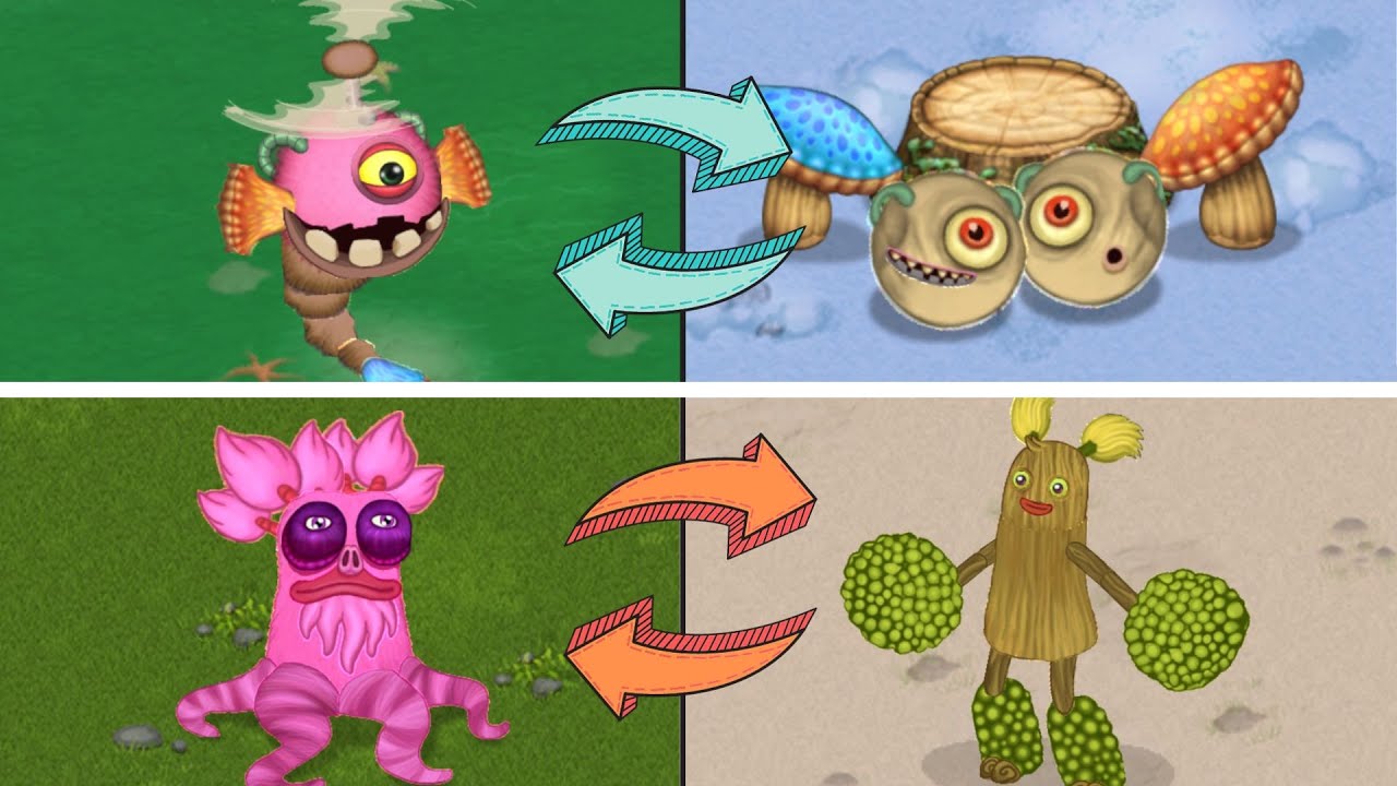 MONSTER SMOOTHIE - my singing monsters mod / Monsters Fusions / what if ...