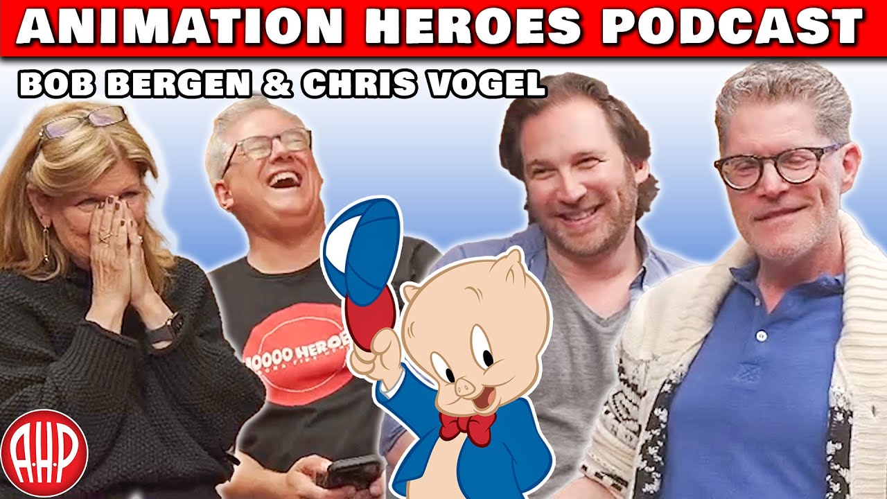 Animation Heroes Podcast Ep 10 (ft Bob Bergen & Chris Vogel) - YouTube