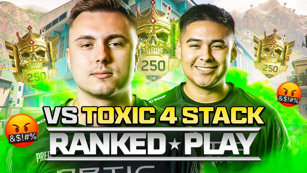 PRED & SHOTZZY VS TOXIC 4 STACK IN RANKED PLAY! - YouTube