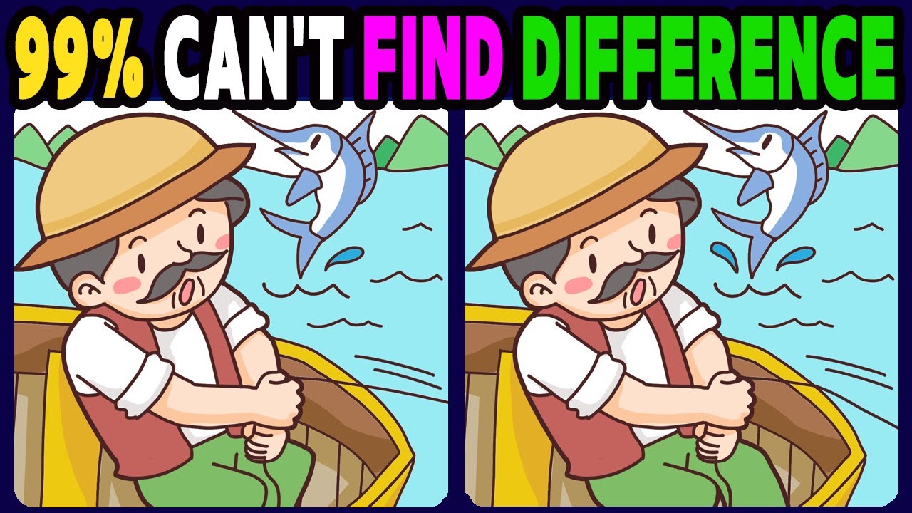 【Spot the difference】99% can't find difference【Find the difference】320 ...