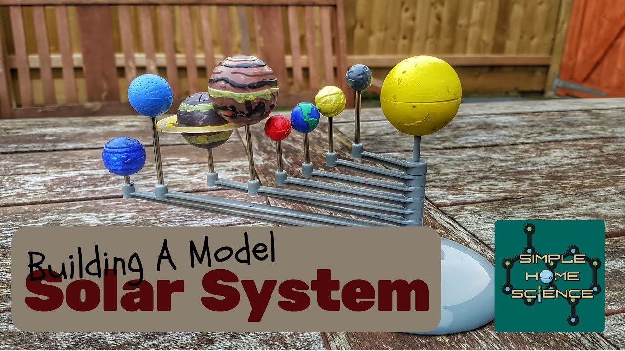 Building A Model Solar System - Science Fun For Children - YouTube
