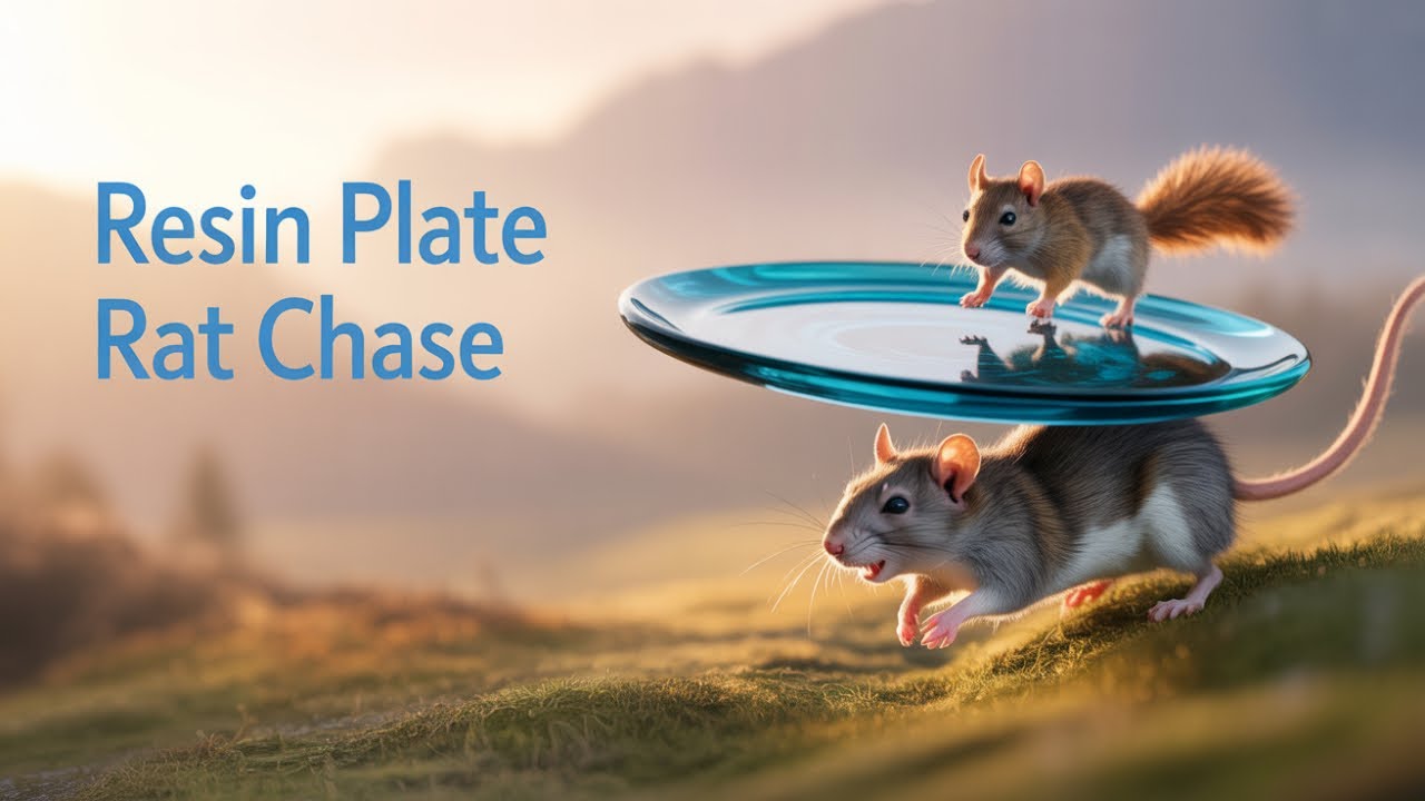 The Crafty Rat Plates up a squirrel in todays resin adventure - YouTube