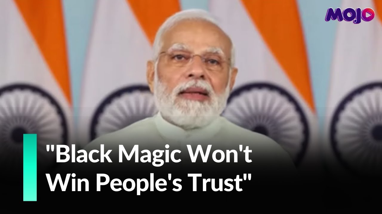 "There Was An Attempt To Spread Black Magic" | PM Modi's Dig At Cong ...