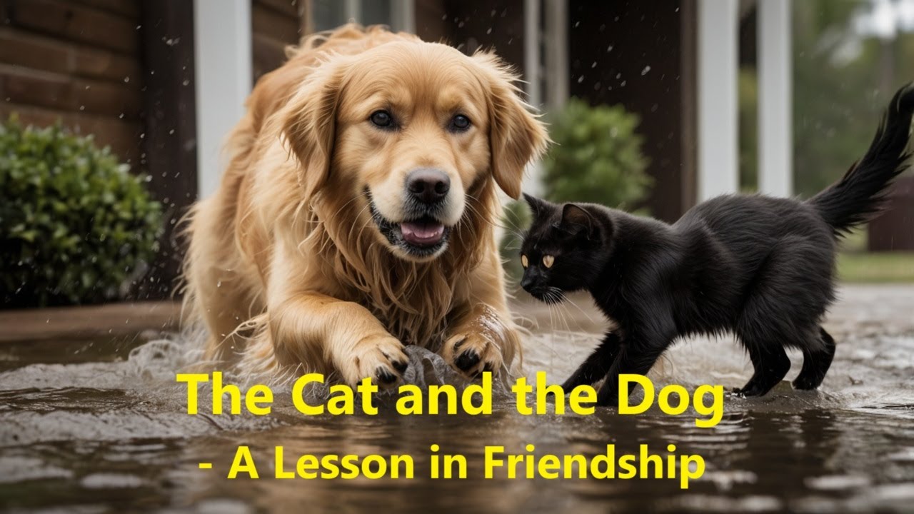 The Cat and the Dog – A Lesson in Friendship - YouTube