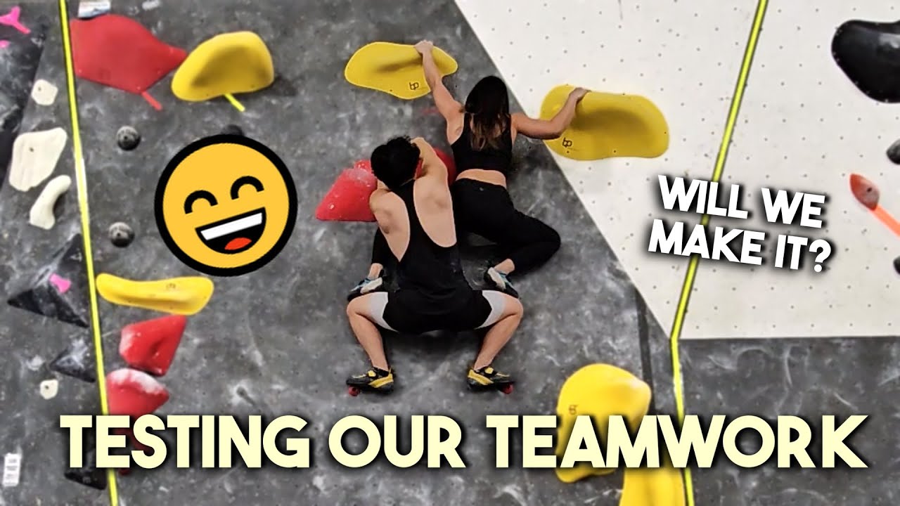 Partner Climbing Challenge with My Girlfriend 🧗‍♀️ - YouTube