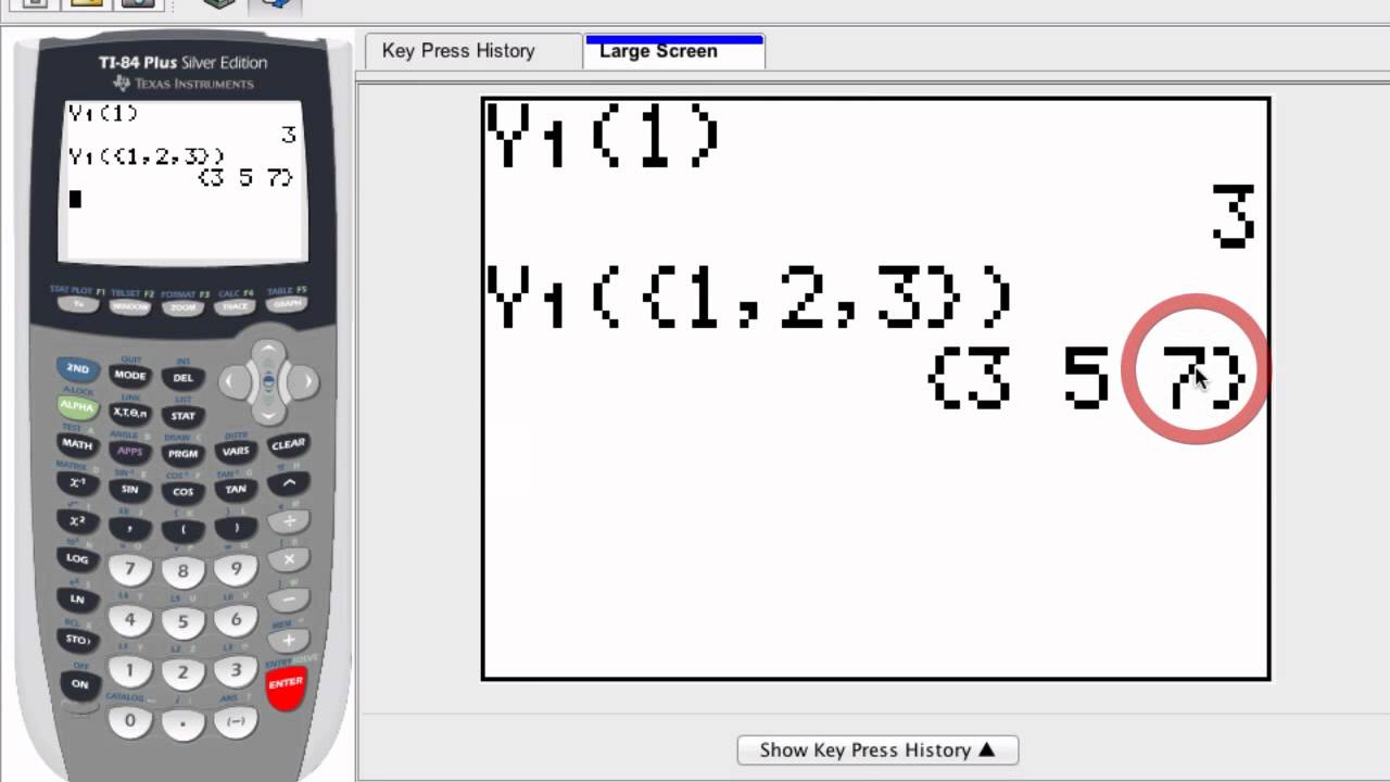 Graphing Calculator Function Values At X YouTube