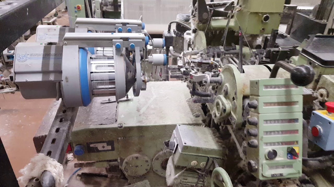 Sulzer PU 143" dobby - YouTube