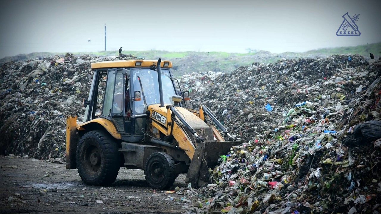 MSW Composting Plant, Excel Ahmedabad - YouTube