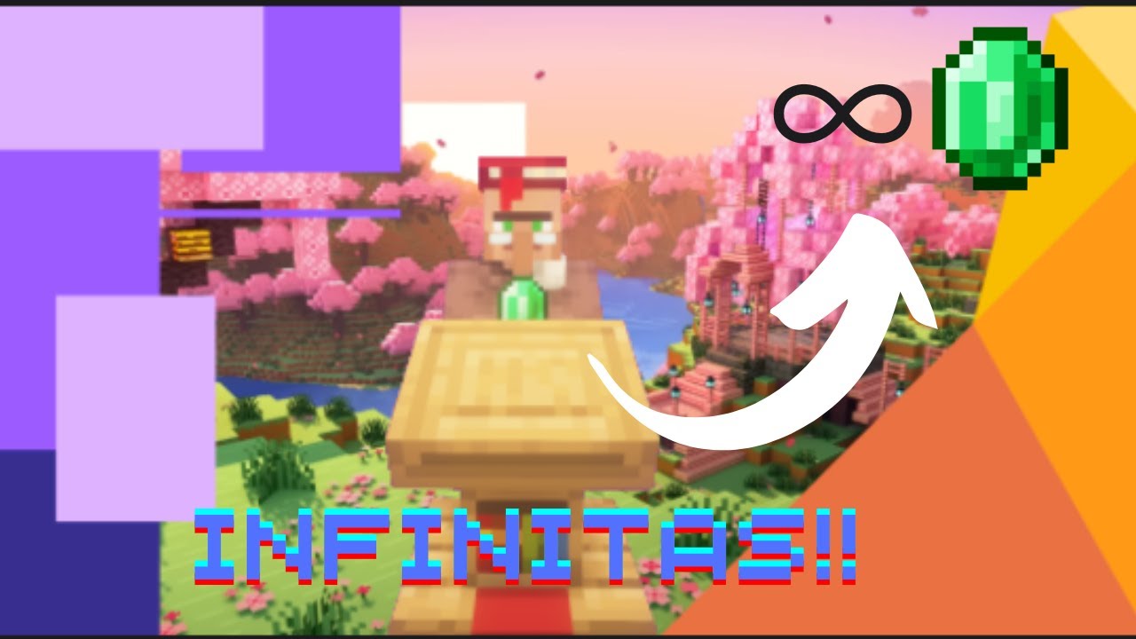 Esmeraldas Infinitas 1 20 Bedrock Y Java Youtube
