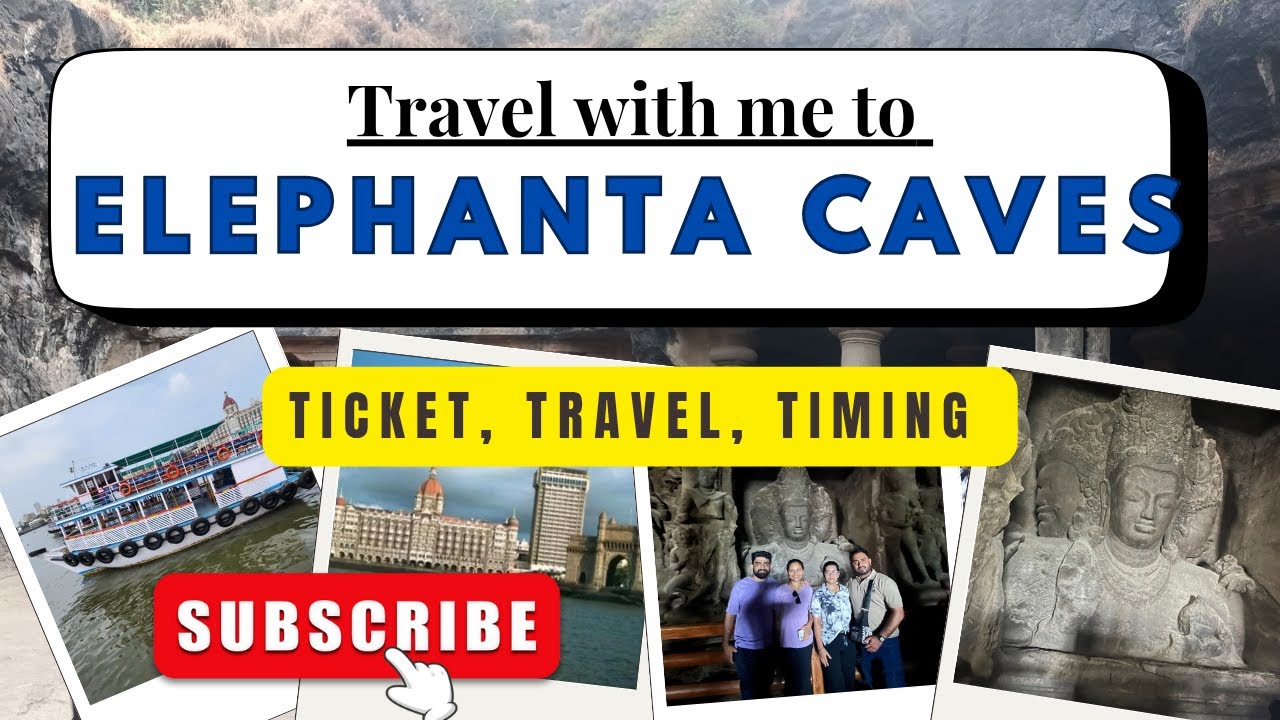 ELEPHANTA CAVES MUMBAI / TICKET, TRAVEL , FOOD , TIMING -- FERRY AND ...