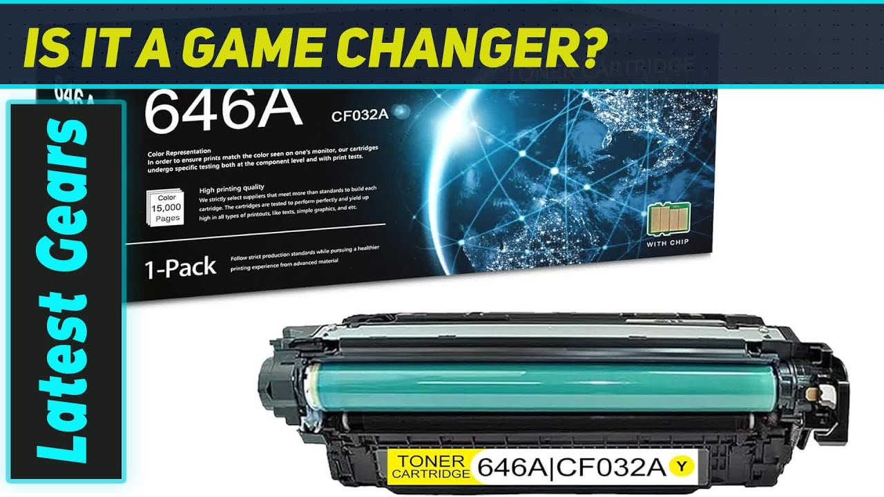 IGUGNIK 646A Yellow Toner: The Smartest Choice for HP CM4540 Printers ...