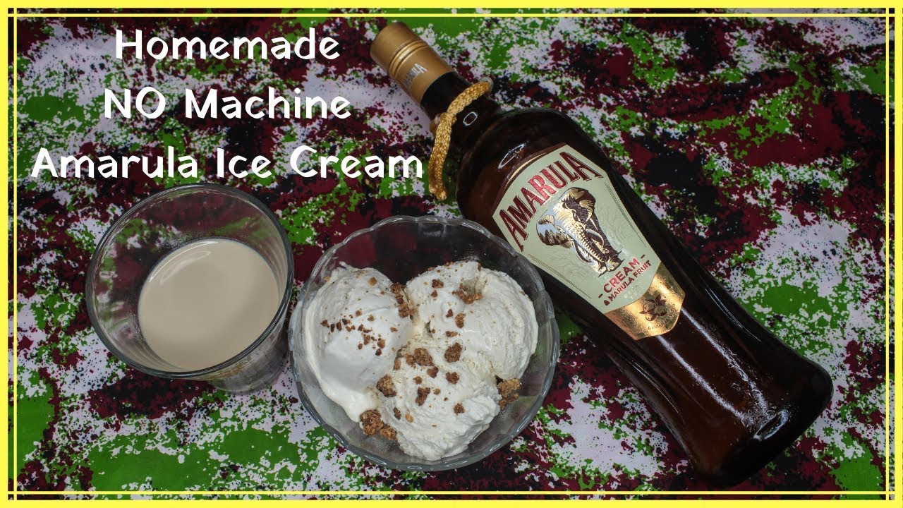 Homemade No Machine Amarula Ice Cream - Destiny's Kitchen Ep. 01 - YouTube