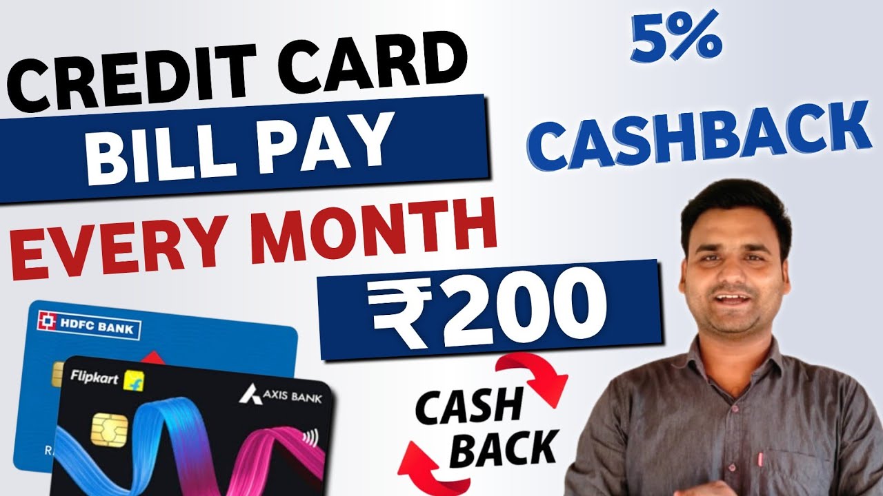 Credit Card Bill Pay Cashback Offer | Today New Cashback Offer | Credit ...