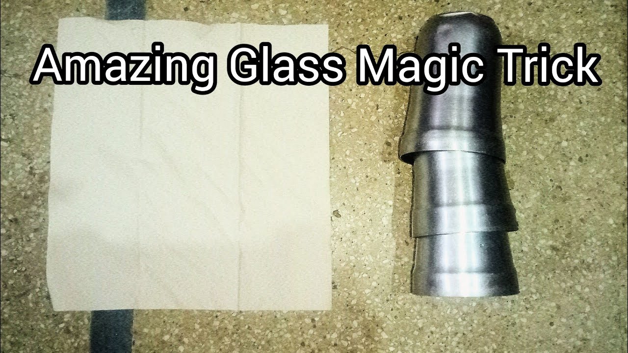 Amazing Glass Magic Trick without any rocket science/Eid Mubarak all of ...